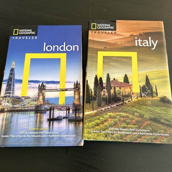 National Geographic Other National Geographic Traveler Italy 5th Edition London 4th Edition